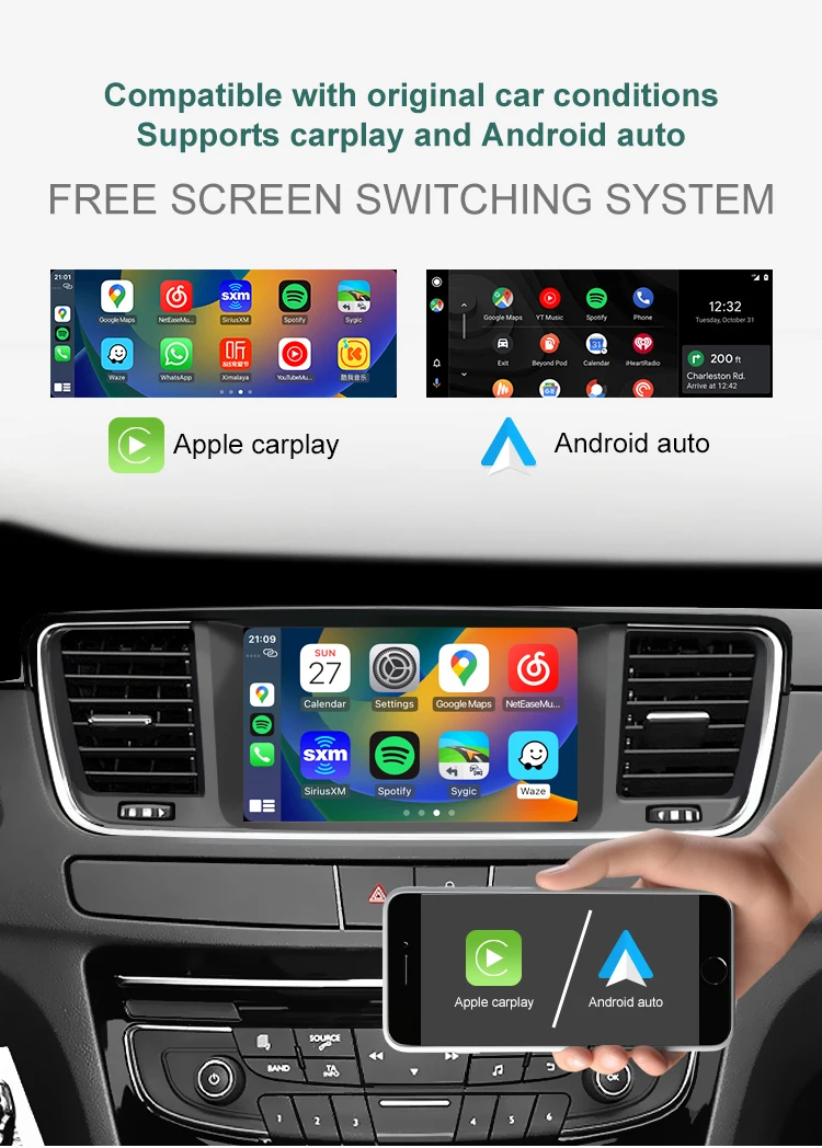 Portable Car Box Ai Carplay for Citroen C4 SMEG NAC Picasso DS4 DS3 308 ...