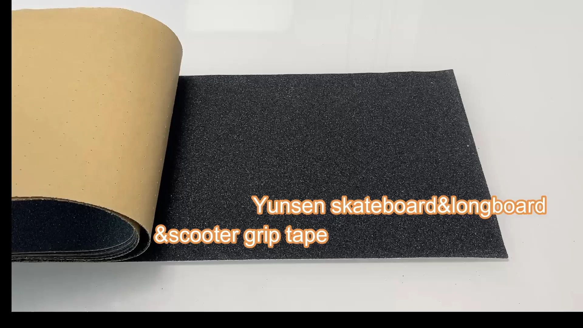 Custom Black Super Strong Os780 Grip Skateboard Graphic Griptape Sheet ...