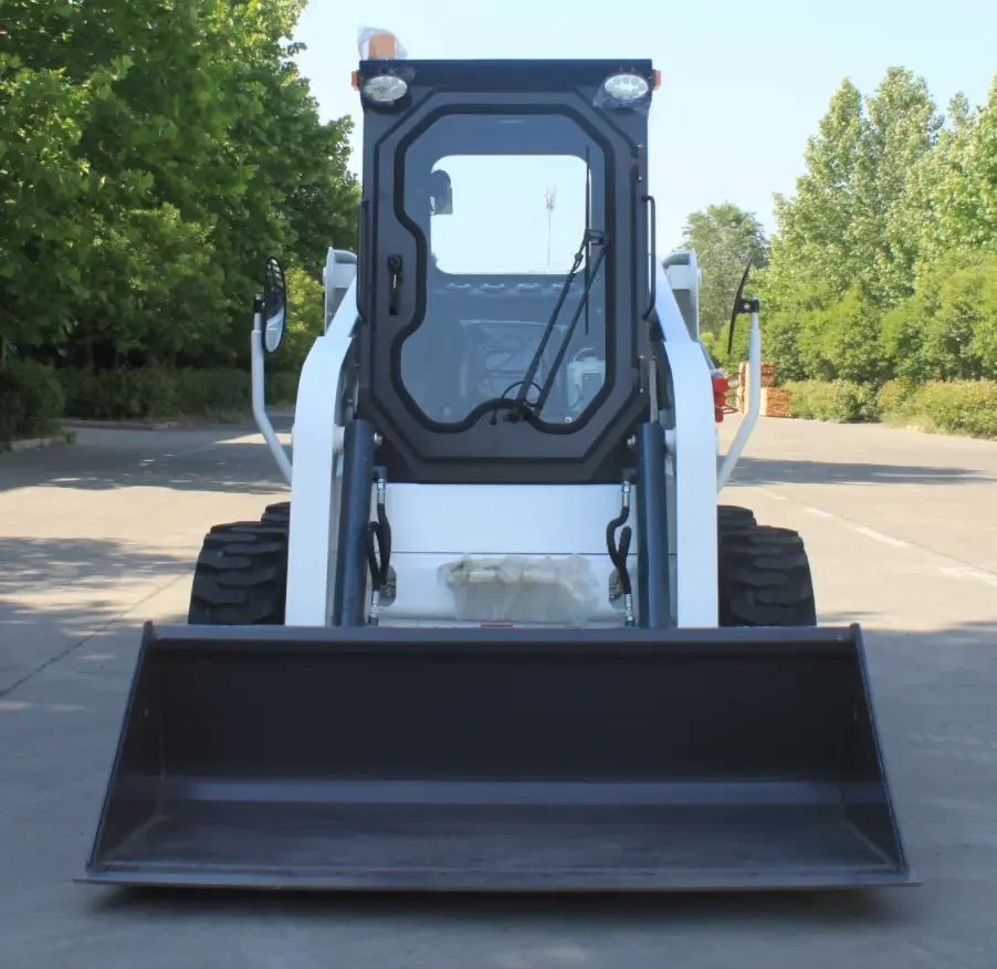 4 Wheels 730kg Shovel Small Sliding Loader Tractor Skid Equipment Newly ...