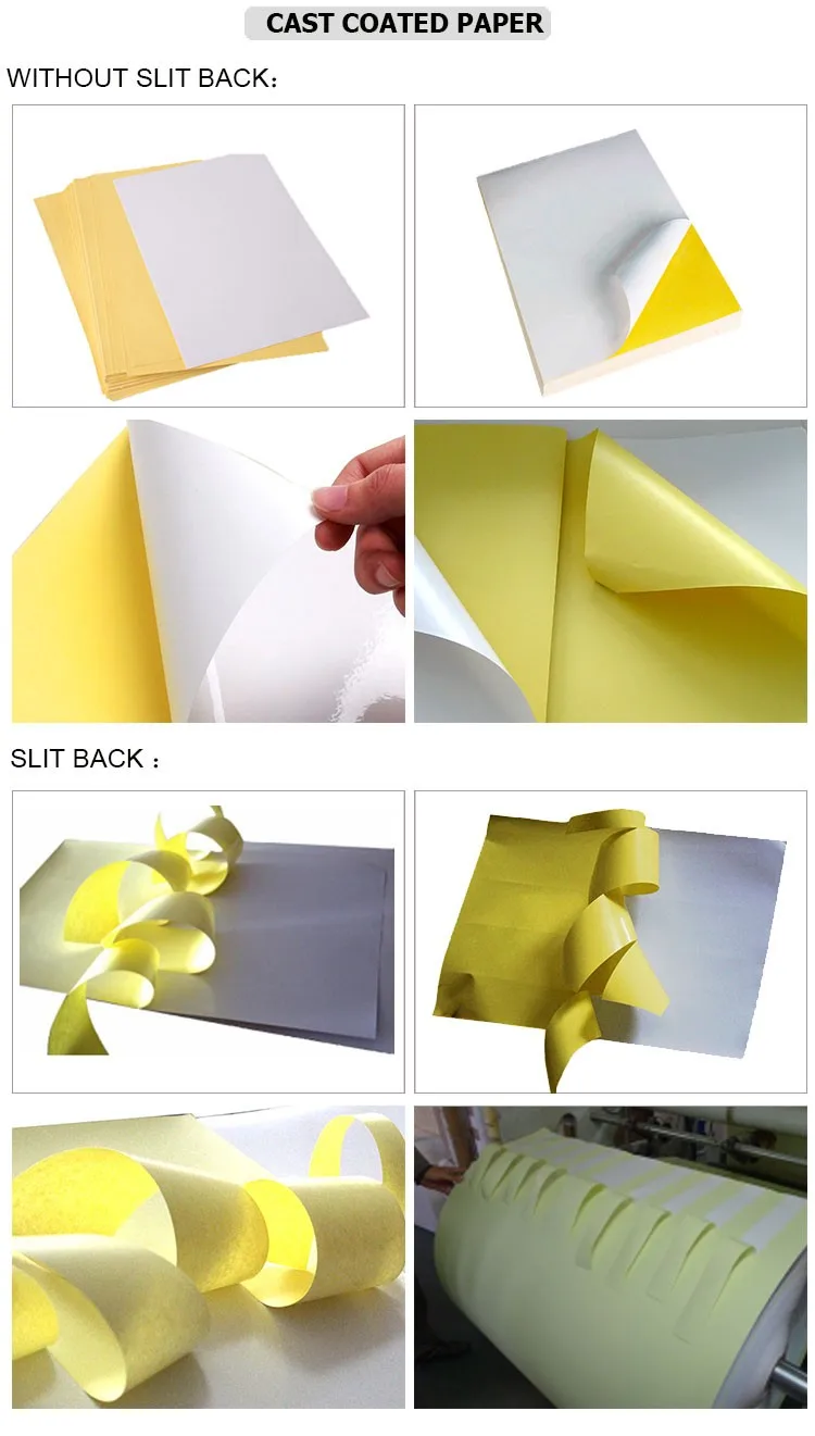 High Quality Glossy/semi-glossy/matte Adhesive White Label Paper - Buy ...