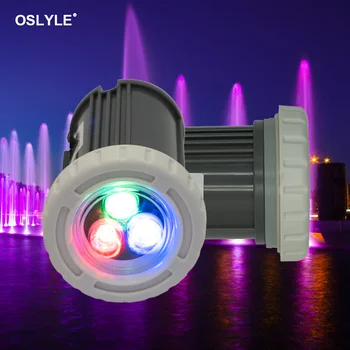 Ip68 Waterproof Mini Rgb Submersible Pool Lights Recessed Above Ground ...