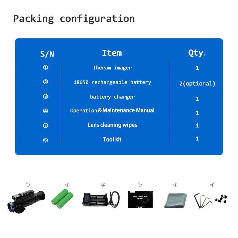 Eyebre TR22-35mm Thermal Imaging Monocular - Night Vision Scope for ...