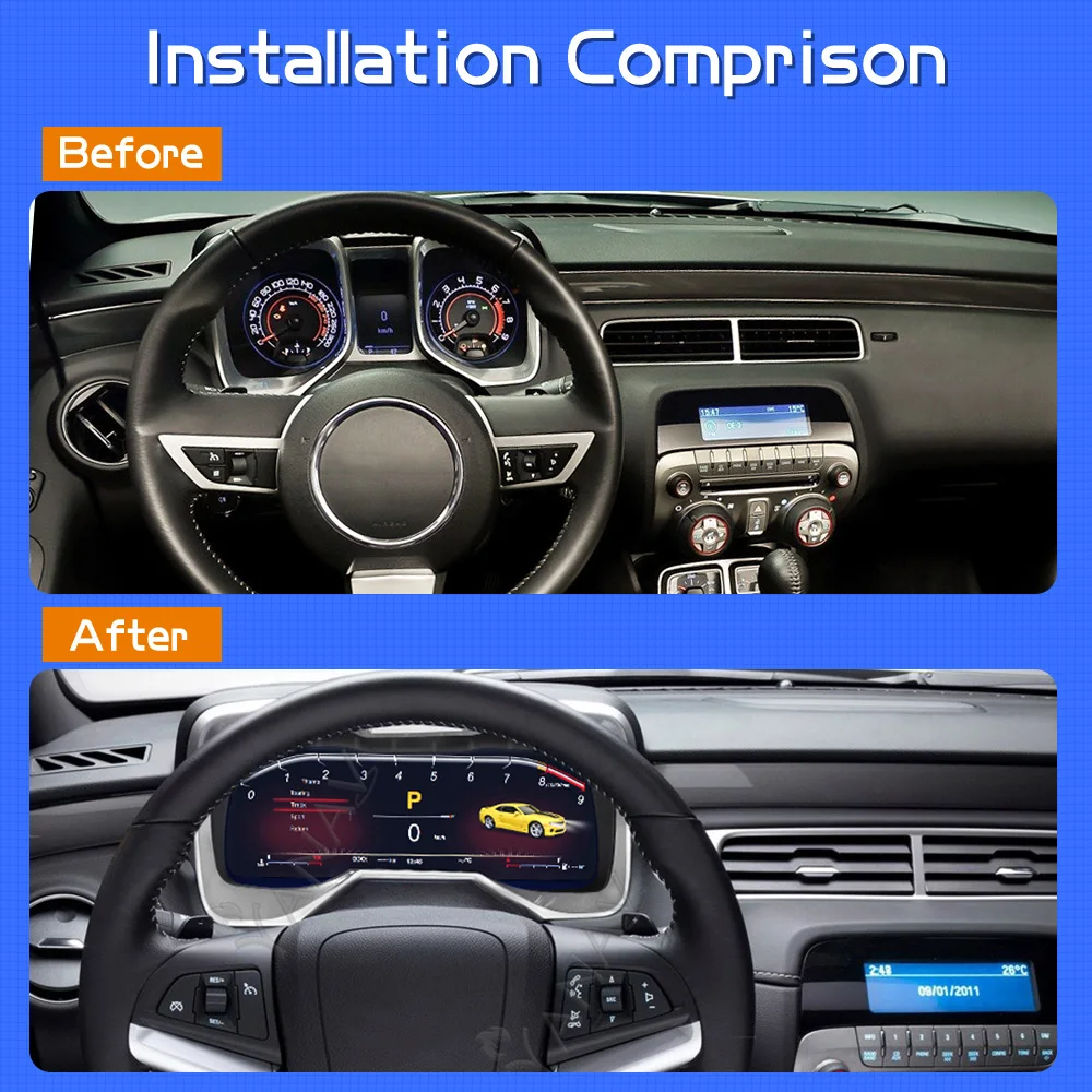 Digital Speedometer Digital Dashboard Plug And Play With Head Up ...