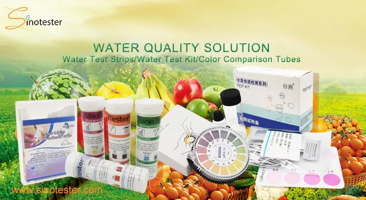 Sinotester Disinfectant Bleacher Water Quality Hydrogen Peroxide Test ...