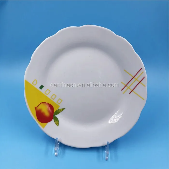 Wholesale Porcelain Round 9 Inch Dinner Plates 8 Inch Ceramic Plate ...
