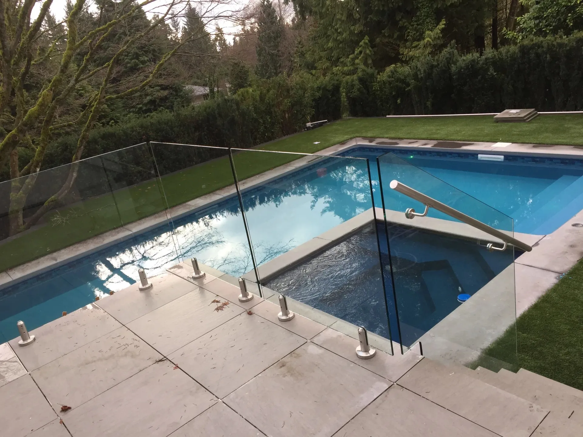 Tempered Glass Terrace Railing Stair Glass Railing Balcony Price ...