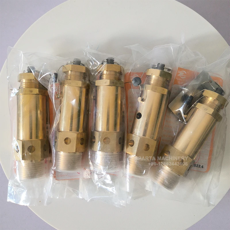 High Pressure Relief Safety Valves for Air Compressors