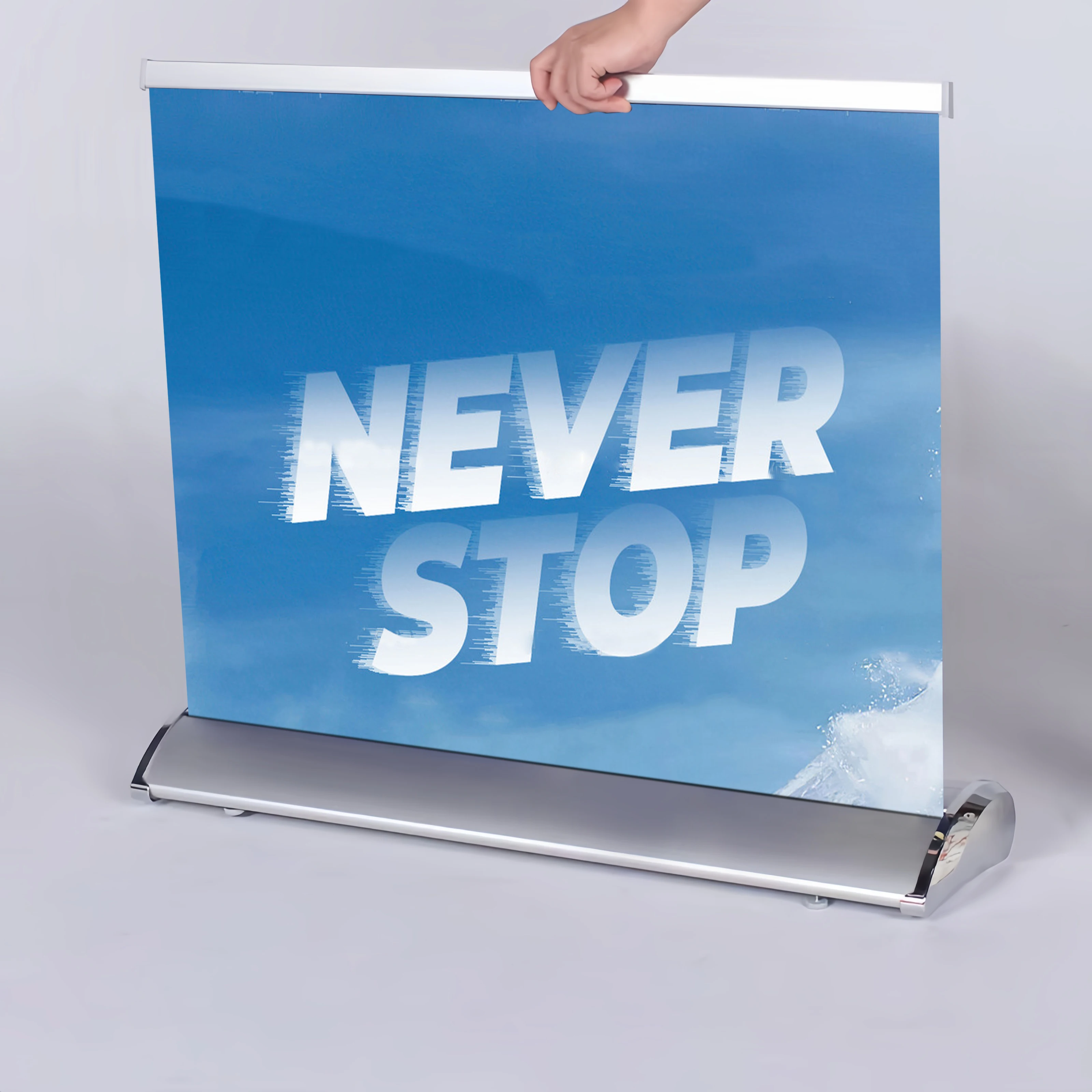 Luxury Roll up Banner - Portable 85X200 with Custom Logo