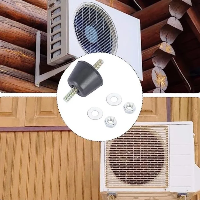 Rubber Isolator Mount Absorb Feet Bumper Buffer Anti Vibration Dampers ...