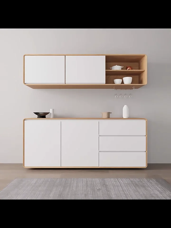 Factory High Quality Modern White Kitchen Sideboard Photo Buffet ...