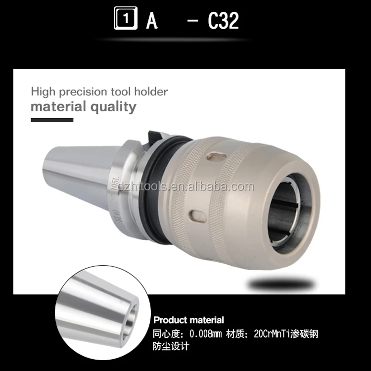 Universal BT40 BT50 Power Milling Tool Holders for Cnc Milling Machine ...