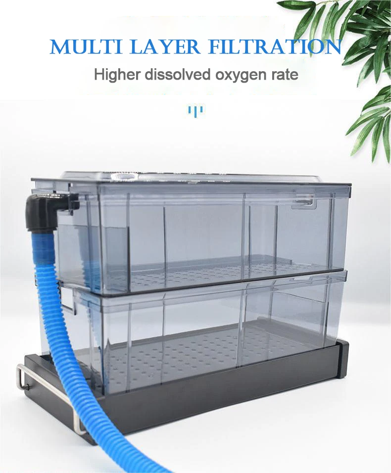Acrylic Fish Tank External Liquid Aquarium Top Filter