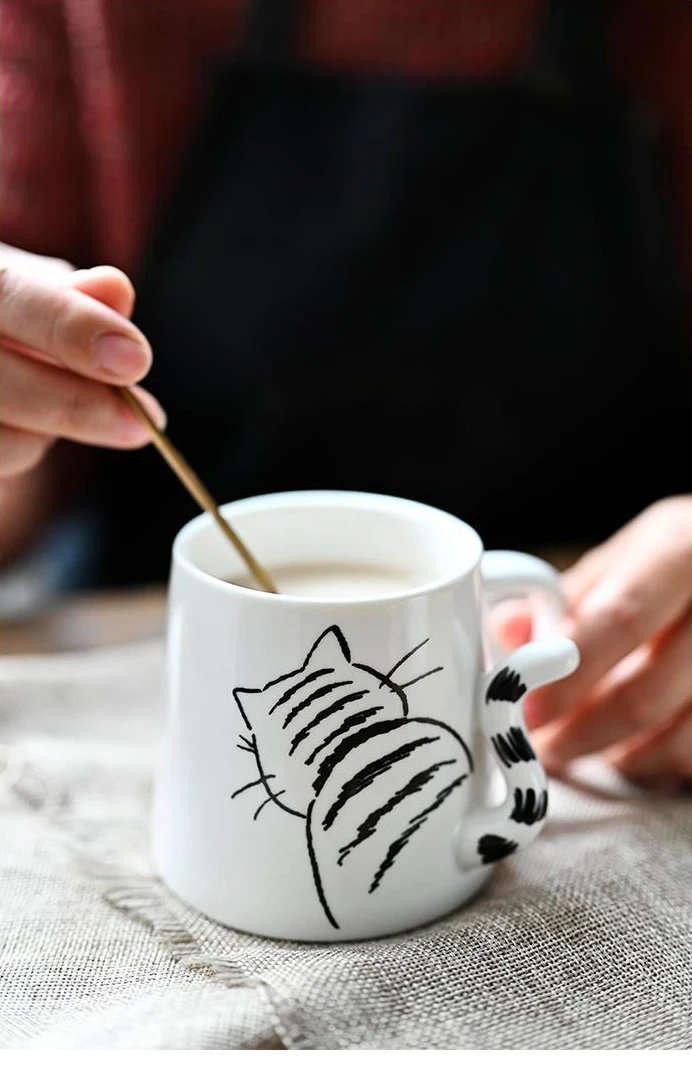 Creative Animal Coffee Mug Cute Dog and Cat Ceramic Mug| Alibaba.com
