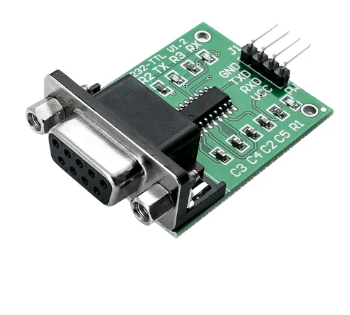 Rs232 To Ttl Small Board Serial Port Module Brush Small Board Converter With Transceiver ...