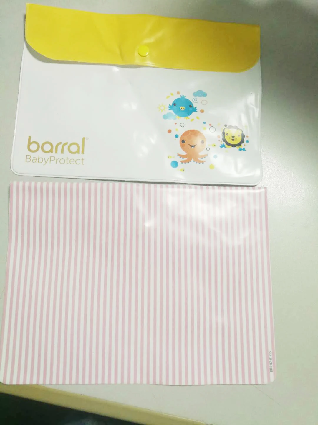 PVC Letter A4 Size Plastic File Envelopes with Label Pocket and Button ...