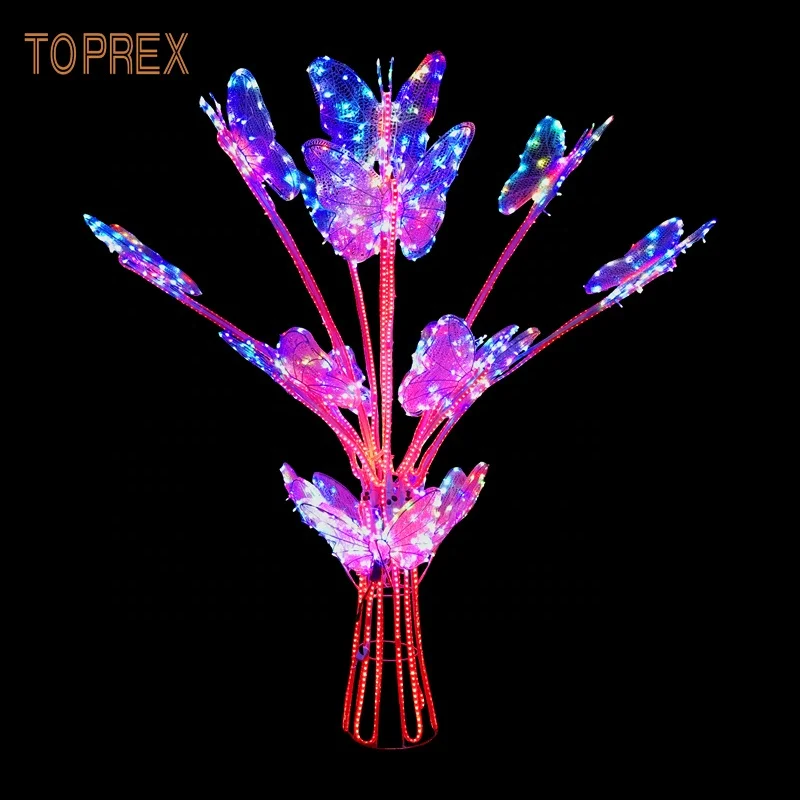 2024 New Led Acrylic Butterfly Tree Lights For Wedding Party Events Rgb ...