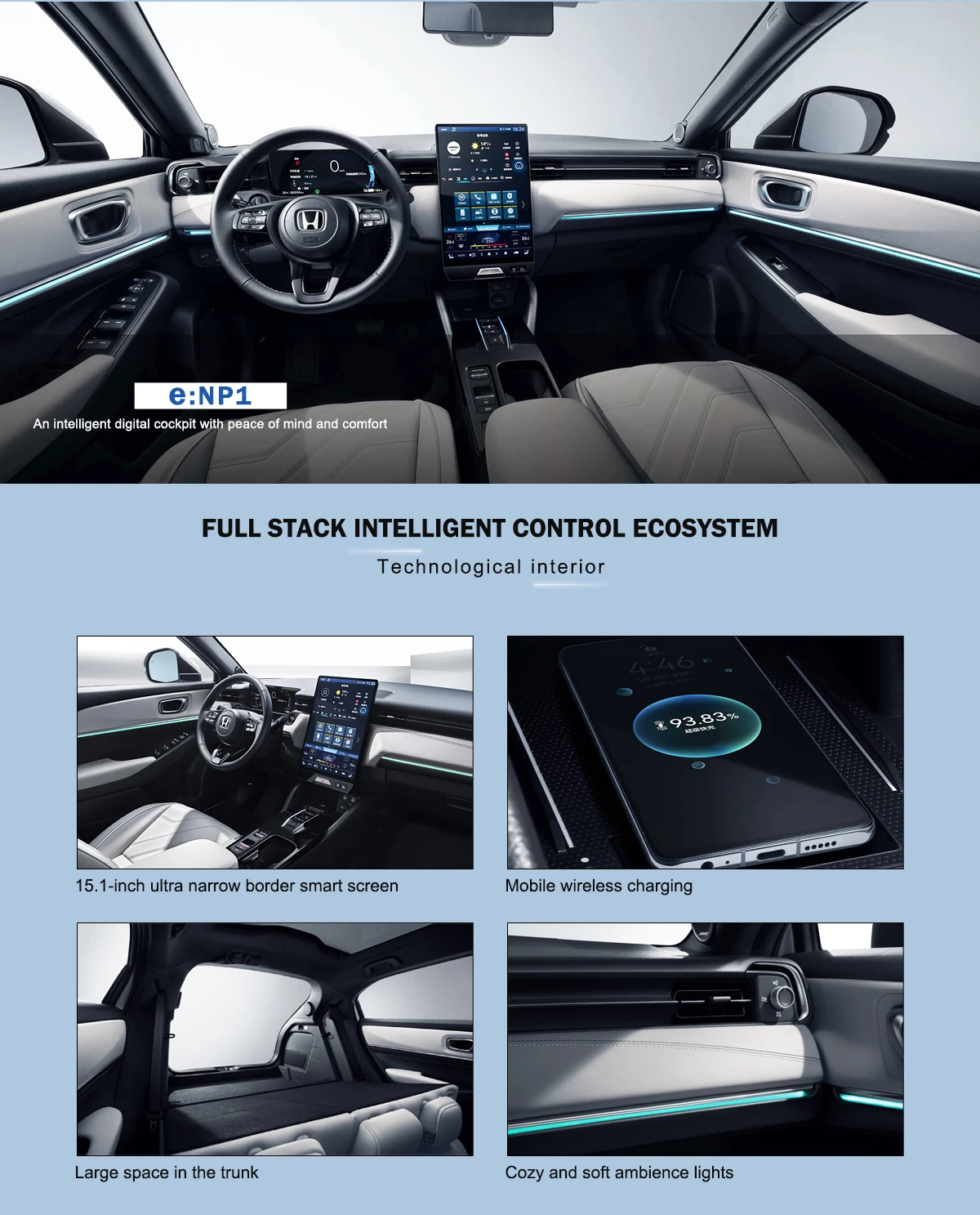 In Stock China Honda E Np1 Top 510 Km Electric Car Ev Suv 5 Door Car 2022 2023 Honda Enp1 Ens1 ...