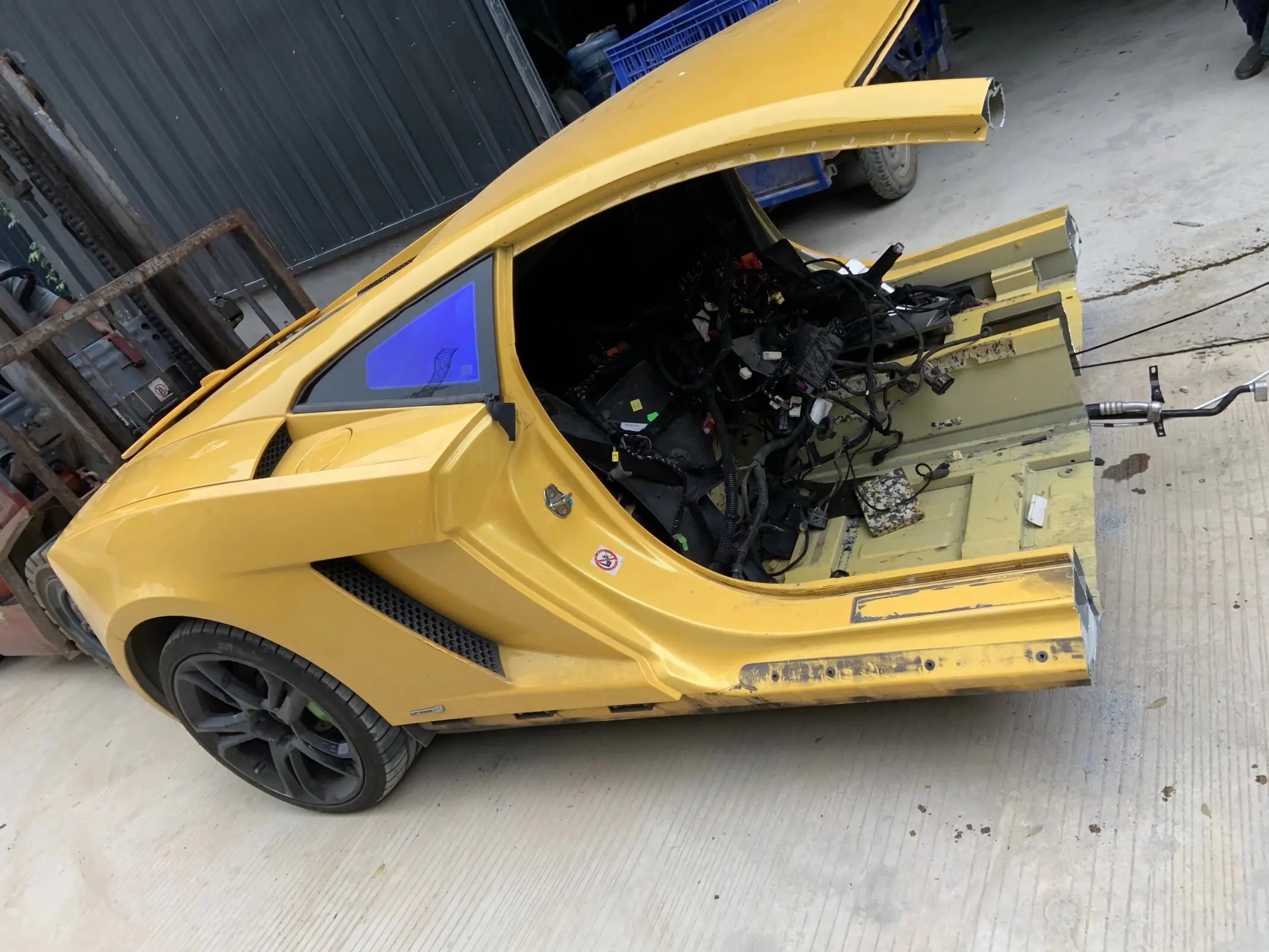 Find the Original Used FRAME PART for Lamborghini Gallardo