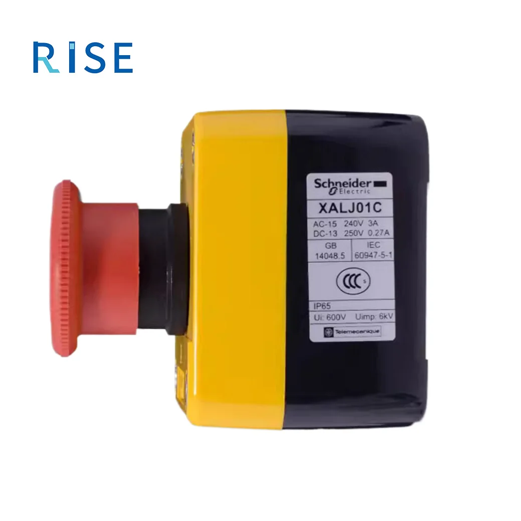 RISE Emergency Stop Button Box Switch Control Waterproof Box Reset ...