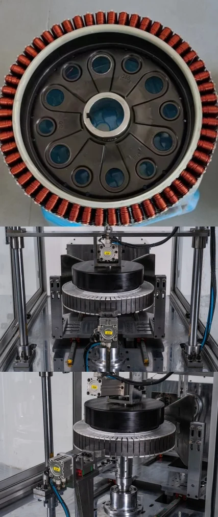 1-Station Heavy-Duty Brushless External Motor Stator Winding Machine ...