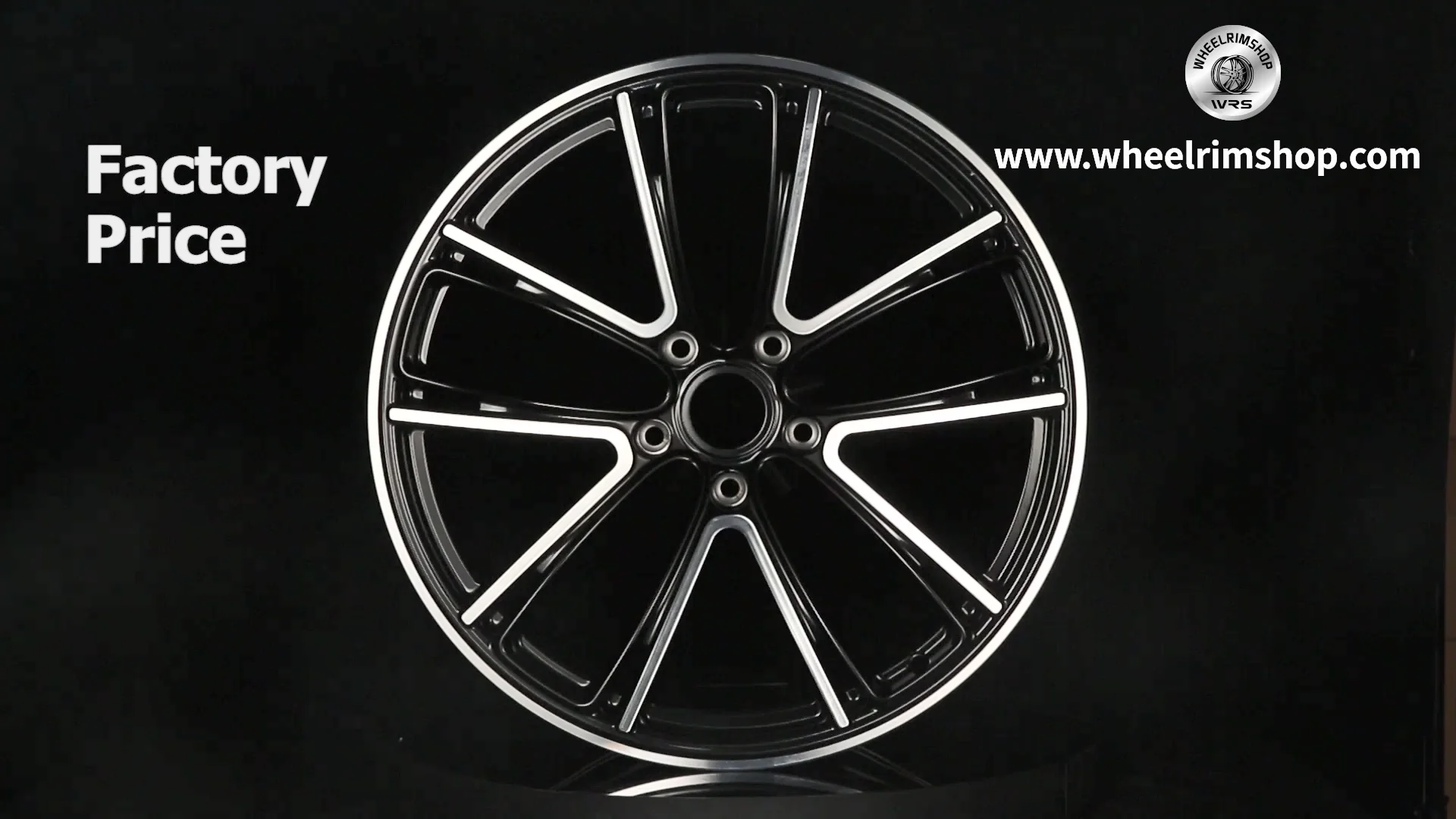 Cw-200 Factory 15 16 17 18 Inch Hyper Black Passenger Car Wheels Flow ...