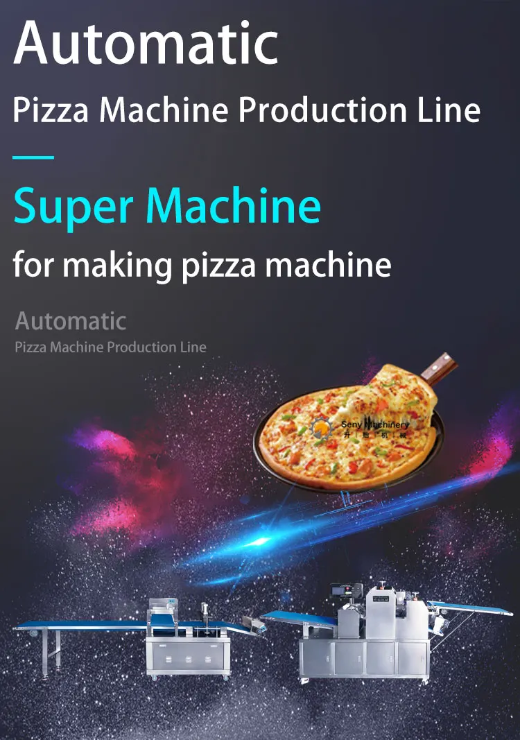 SY-860 Seny Automatic Pizza Base Production Line - High Efficiency