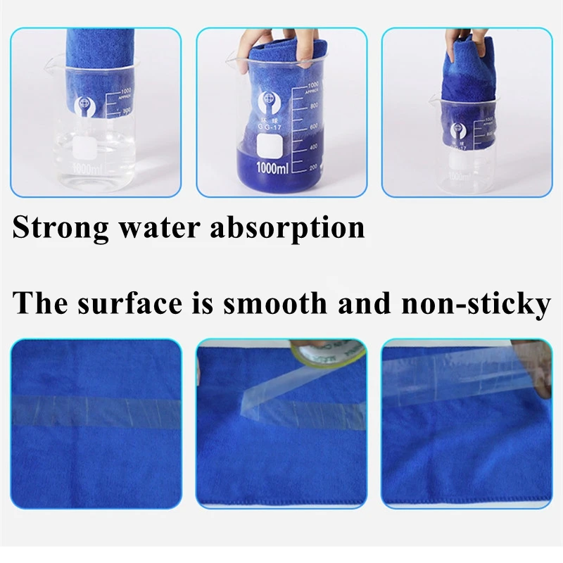Ds970 Customization Logo Microfiber Towel Car Wash Window Glasses ...