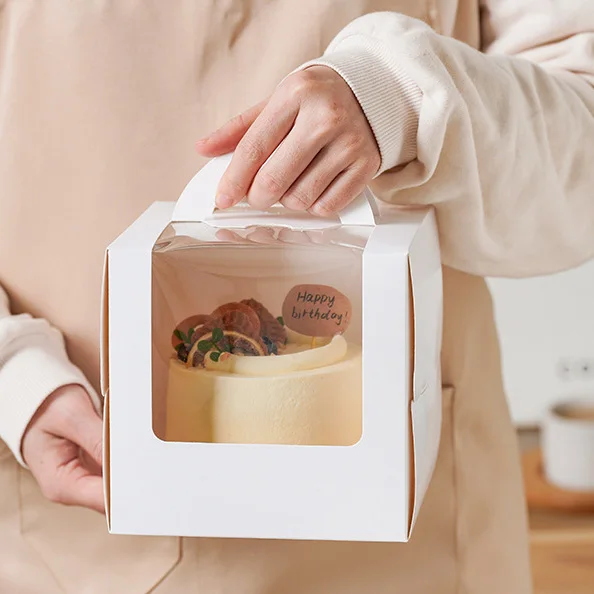 Customized Clear Cake Boxes Cake Packaging Boxes Packages Transparent ...