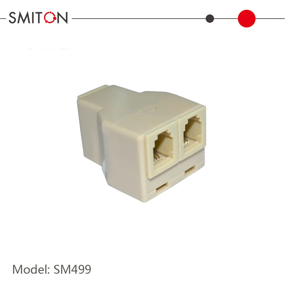 4p4c Female Adapter Rj9 Rj50 Rj22 Splitter Connectors - Buy Splitter ...