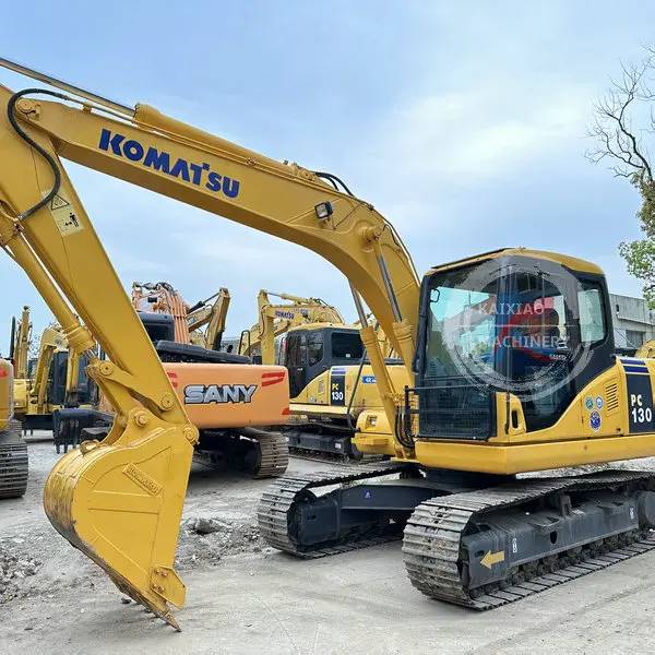 Used Secondhand Komatsu Pc130-7 Excavator 13ton Convenient Excavator ...