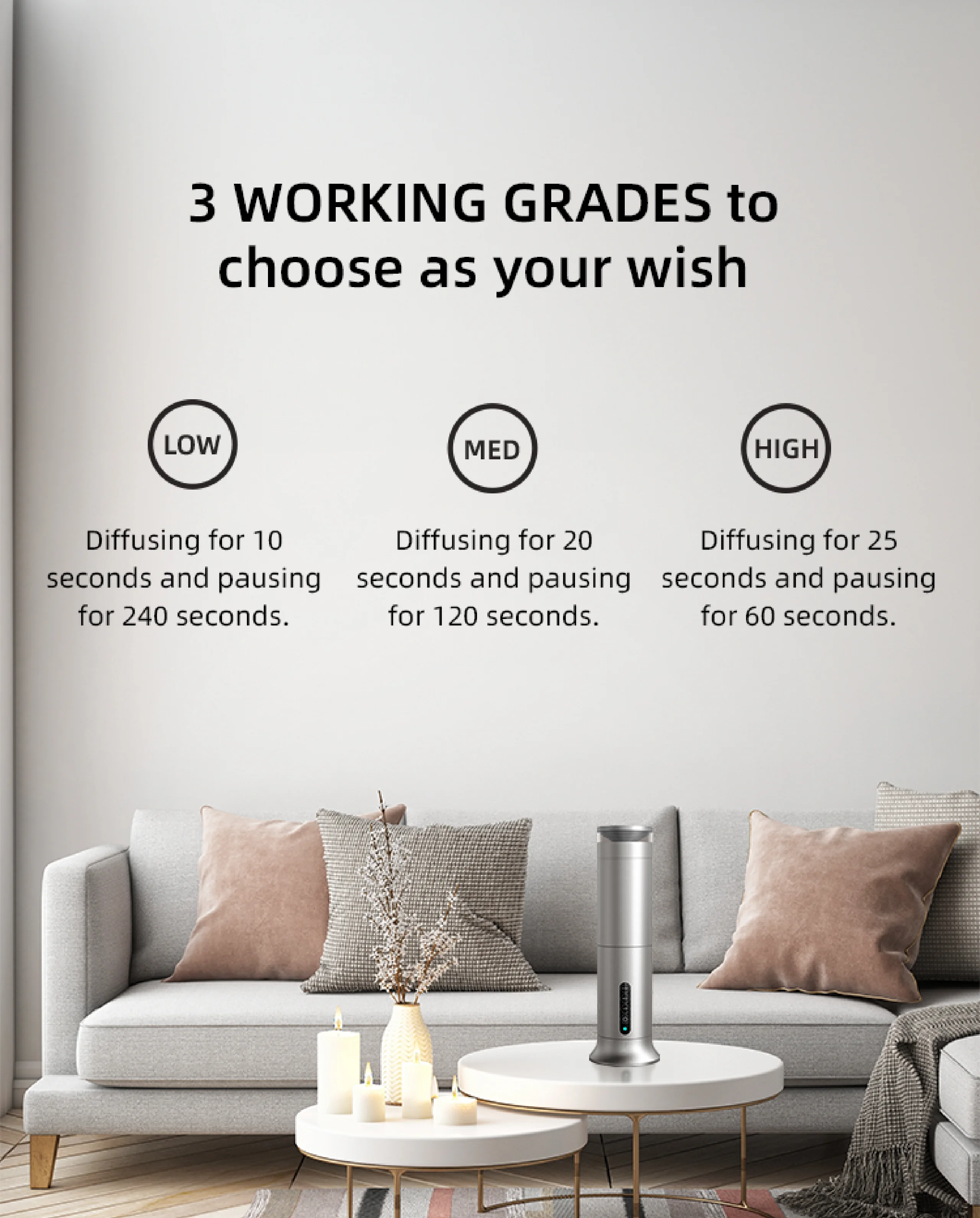 Hotel Collection Diffuser - High Quality Aroma & LED Light