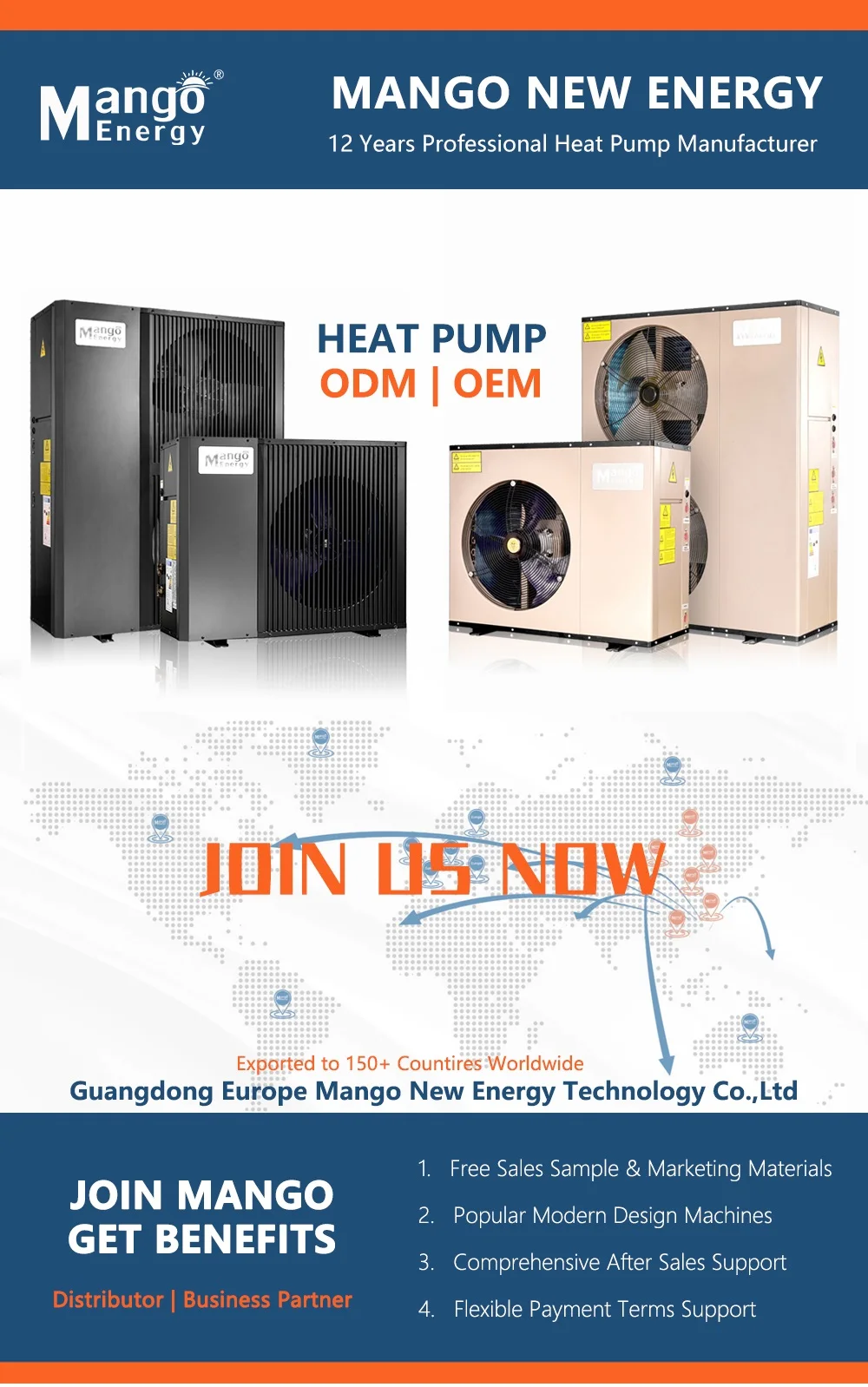Mango QII Modern Black Design A+++ R32 DC Inverter Monoblock Air Source ...