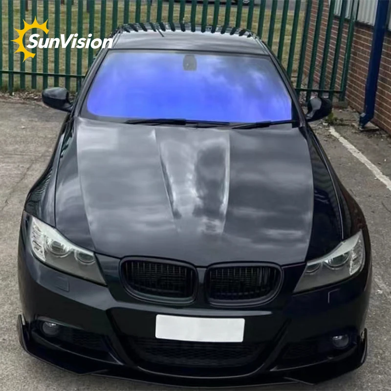 windows Tint Film Chameleon 80% VLT Chameleon Film Blue Car Window Tint ...