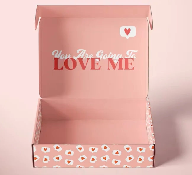 Wholesale Custom Printed Pink Personalized Subscription Mailer Shipping ...