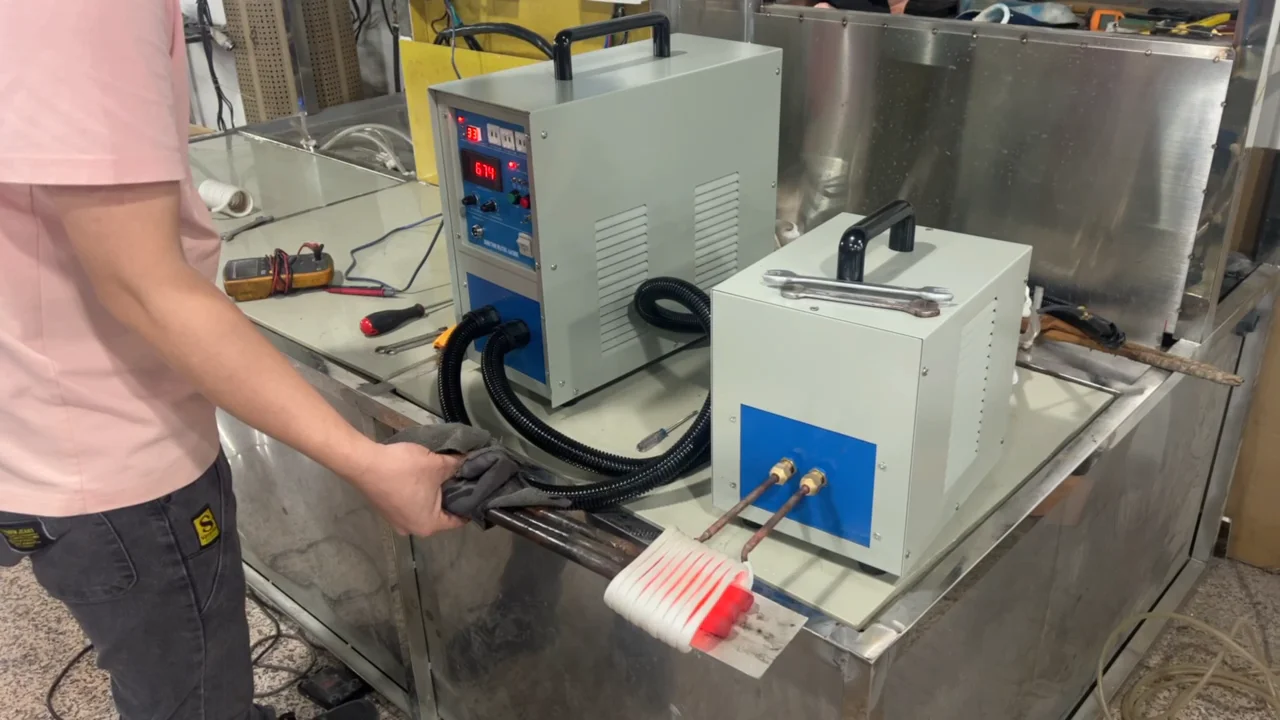 Low Price Igbt Technology Portable High Frequency Induction Heating Machine - Buy Induction ...