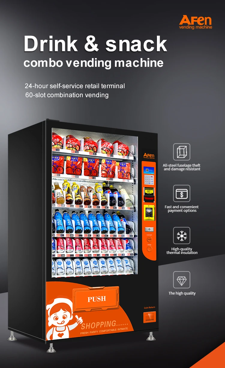 Afen Drink Vending Machine Sale Products Snack Vending Machine ...
