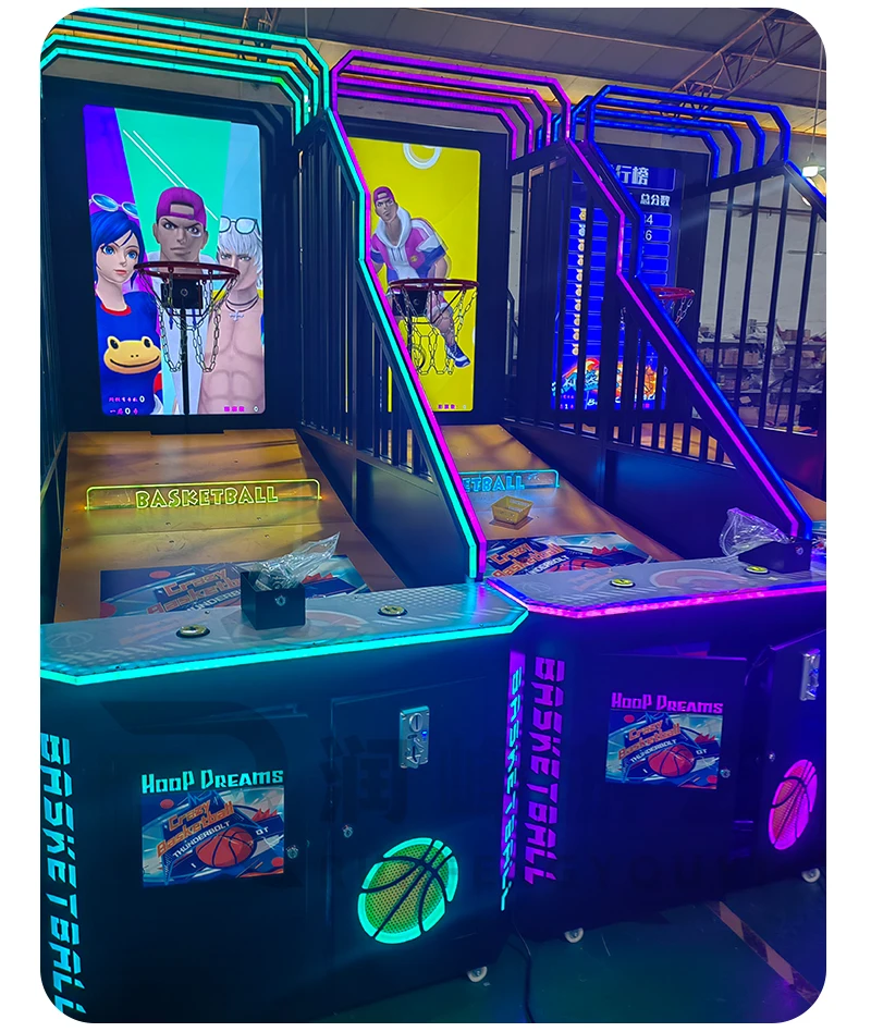 Basketball Storm Shooting Machine - Customizable Arcade Game