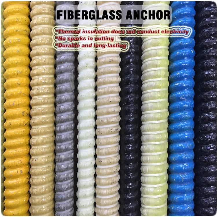 FRP Fiberglass Rock Anchoring Bars - Durable & Versatile