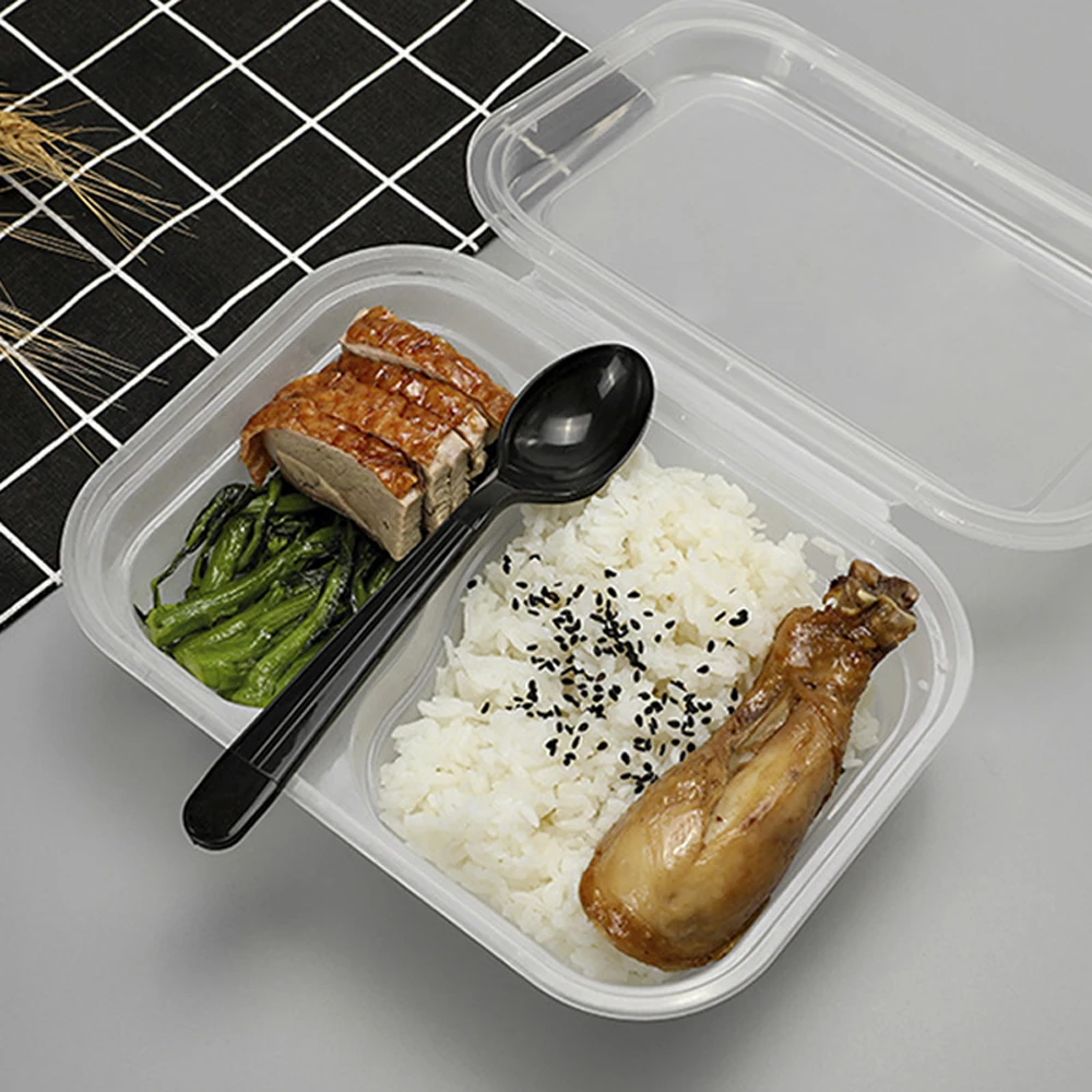 550ml Transparent Microwavable Take Out Storage Plastic Disposable Food ...