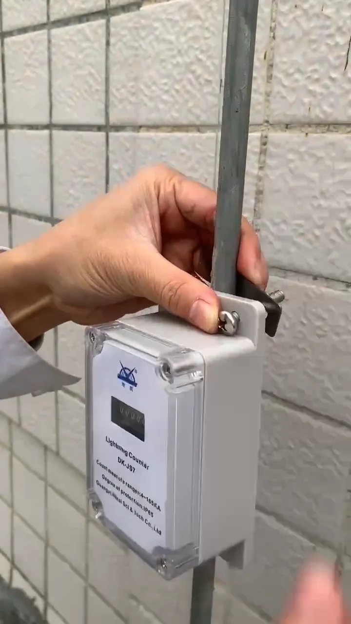 Spd Surge Impulse Counter Outdoor Use Ip65 5ka-150ka 7-digit Display 0 ...