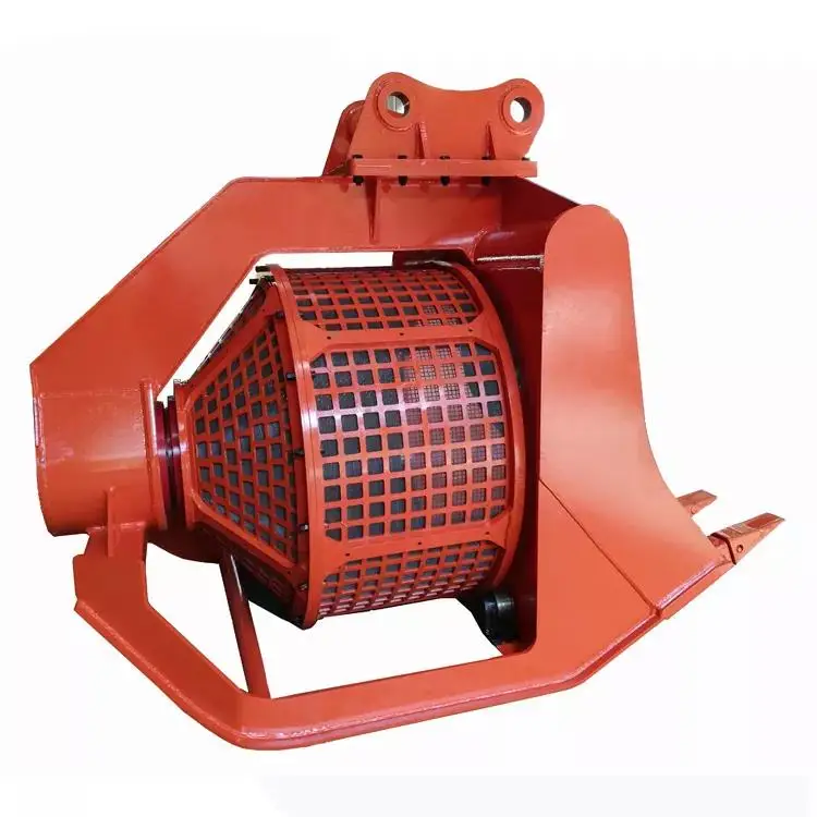 HONGWING Hot Selling Rotating Screening Bucket Hydraulic Rotating ...