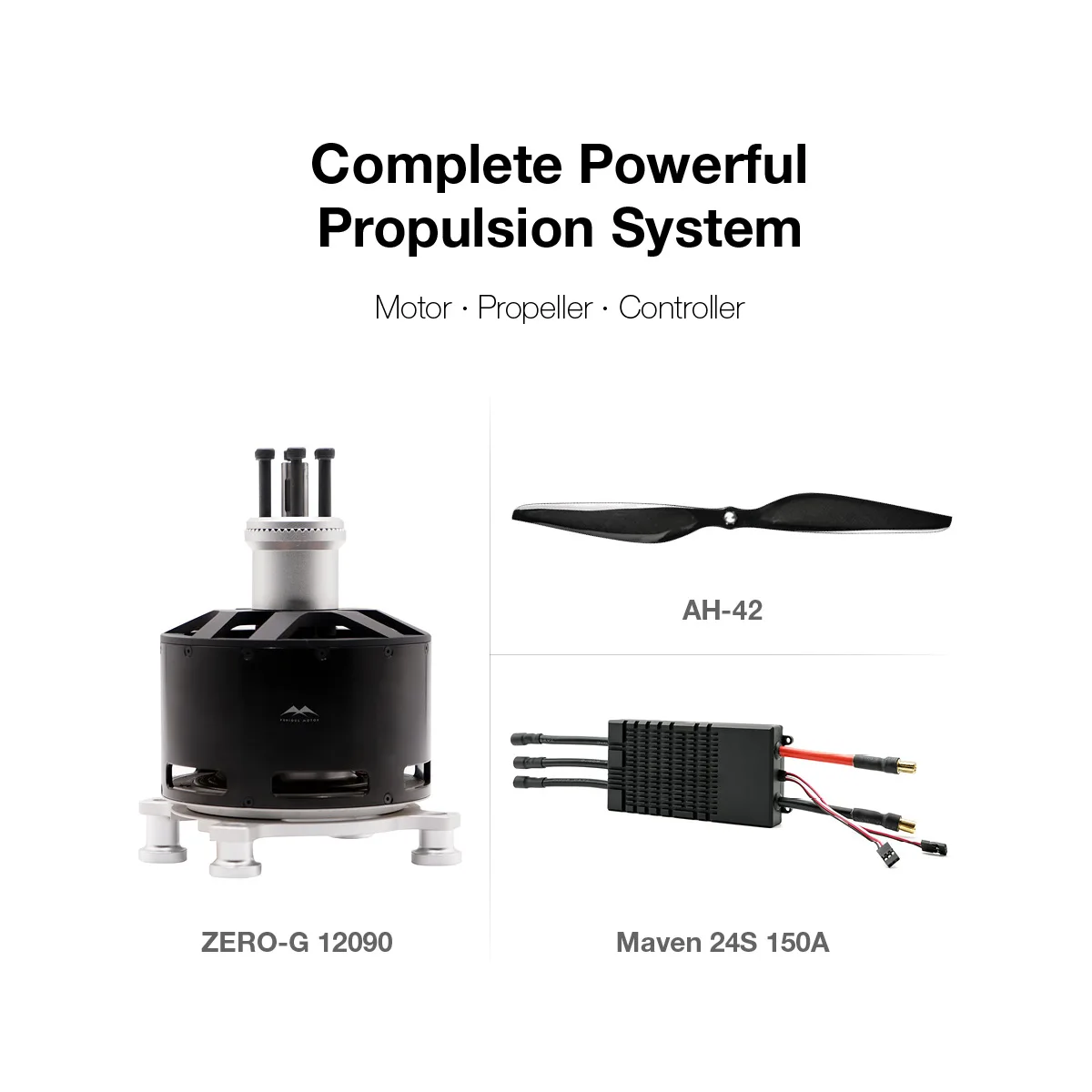 Manned Aircraft Drone Propulsion System Motor Controller With 12090 ...