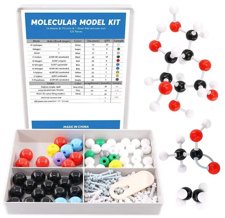 125 Pcs Electron Orbital Model - Enhance Chemistry Lessons
