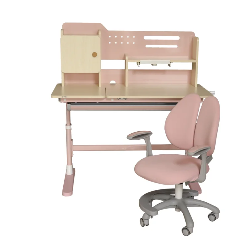 New Product Ergonomic Child Study Table Blue Pink 530 To 760mm Height ...