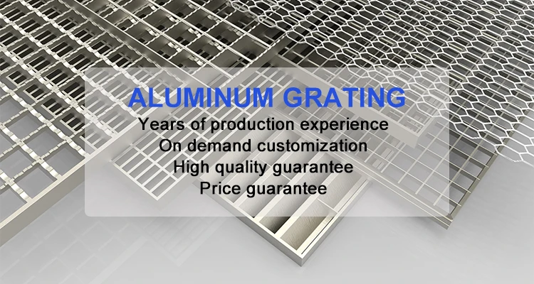 Modern Design Serrated Aluminum Grating Customized Size For Roof Grille ...