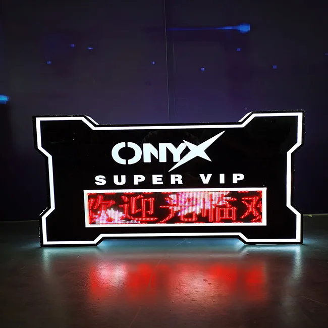 Custom LED Message Board for Night Clubs - Programmable Signs