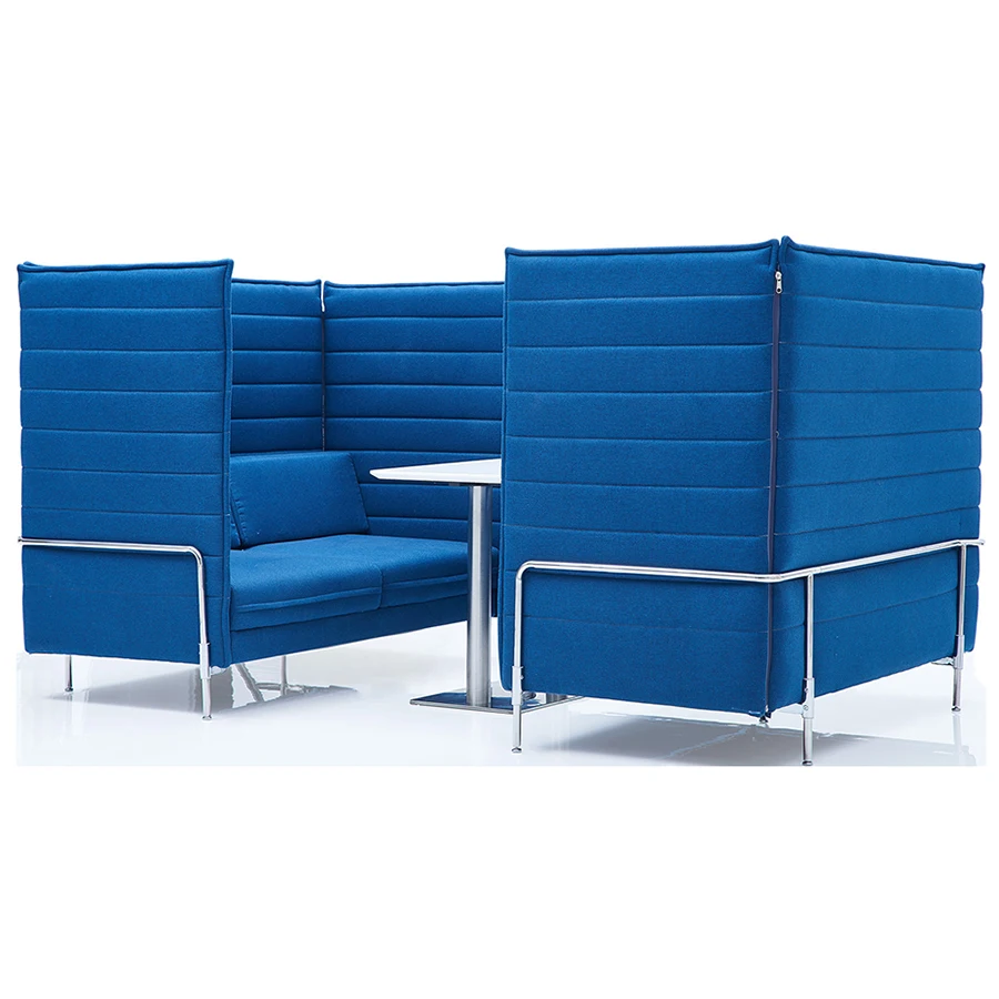 Office Visitor Sofa Set Commercial Hotel Single Seat Office Sofa Coffee ...