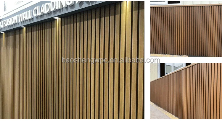 External WPC Wall Cladding - Waterproof & Soundproof Panels