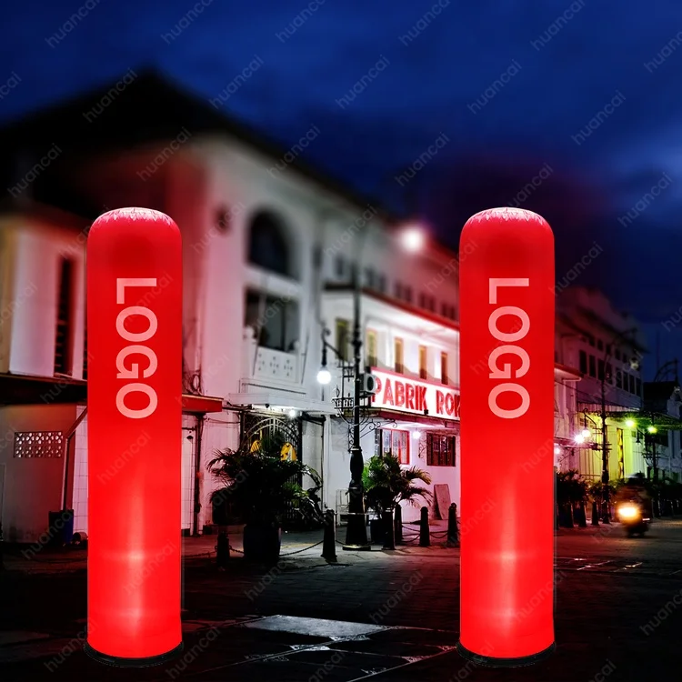 Advertising LED Inflatable Pillars - Customizable Solutions