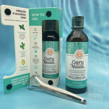 Guru Nanda Pulling Oil For Teeth Whitening Natural Teeth Whitening ...